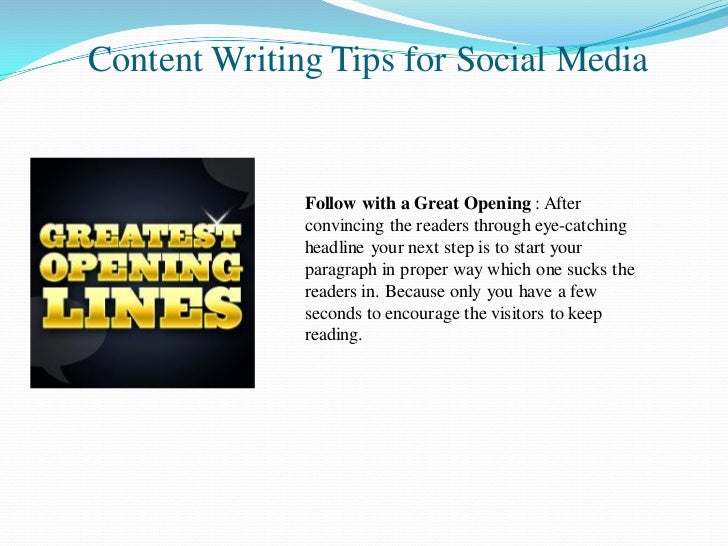 Exclusive Content Writing Tips For Social Media Exclusive Content Writing Tips For Social Media