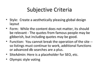 Contest | PPT