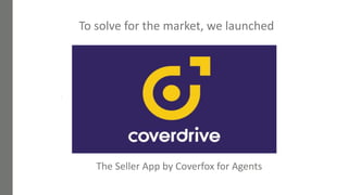 Insurance Innovation Award - Coverfox | PPTX