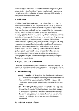 Context-Aware Gesture-Speech Fusion for Adaptive Human-Robot Collaboration A Hybrid Bayesian ...