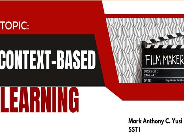 Context-Based-Learning-_- | PPT