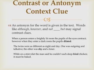 Context-Clues2.ppt | Geography | Science