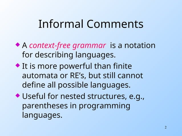 Context-Free Languages under theory of automata.ppt