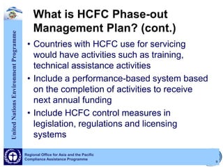Control and Phaseout of HCFC Production and Consumption | PDF