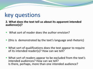 Context introduction to contextual analysis | PPTX