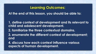 Context and Development Context and Deve | PPTX