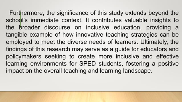 CONTEXT AND RATIONALE (RESEARCH PROPOSAL).pptx | Special Needs Kids ...