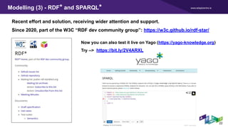 Modelling context and statement-level metadata in knowledge graphs | PPT