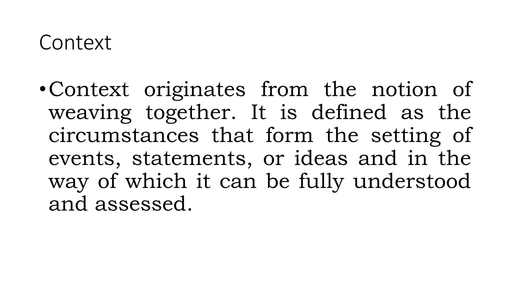 21st Century Literature Text and Context Meaning | PPTX