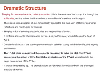 A guide and sample-responses to ways of exploring "HAMLET" | PPTX