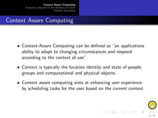 Context aware | PPT
