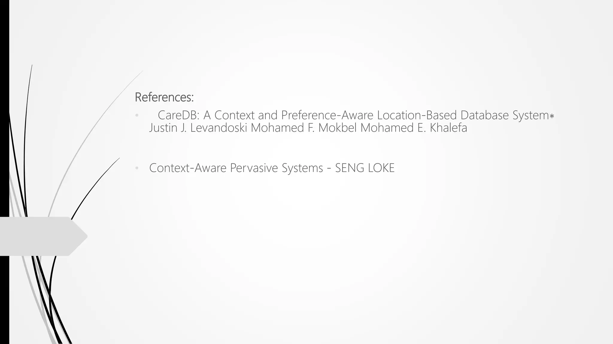Context aware location based service | PPTX