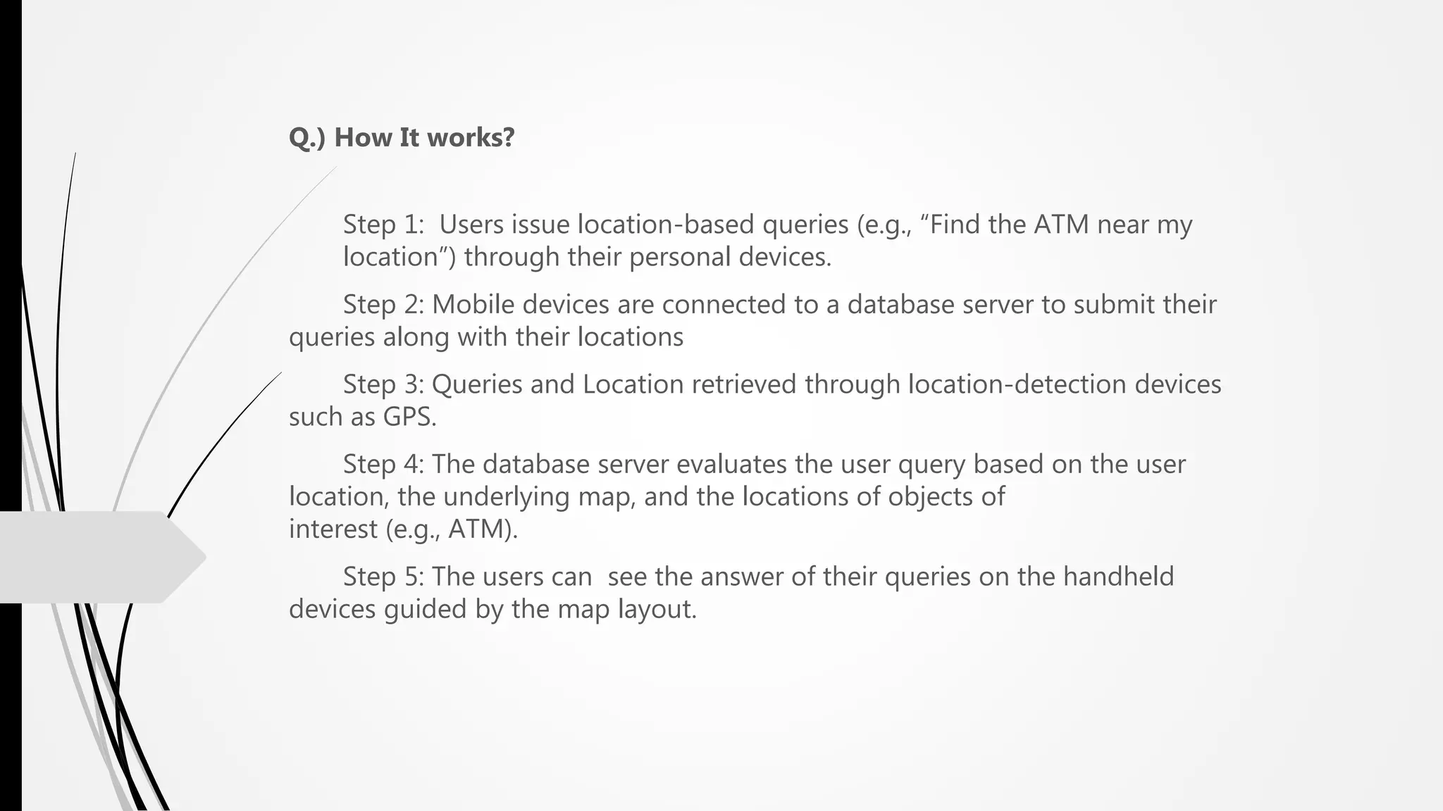 Context aware location based service | PPT