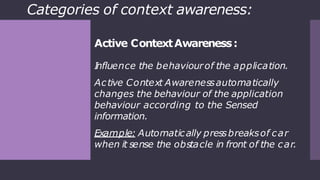 contextawareness.pptx | Operating Systems | Computer Software and Applications