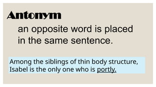 Grade 8 Quarter 1 Week 1 (Context Clues) | PPTX