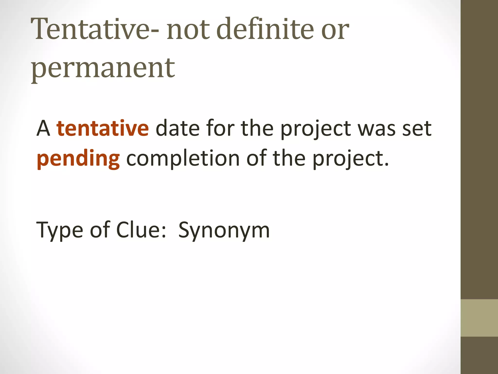 Context clue partner activity teacher modeling | PPTX