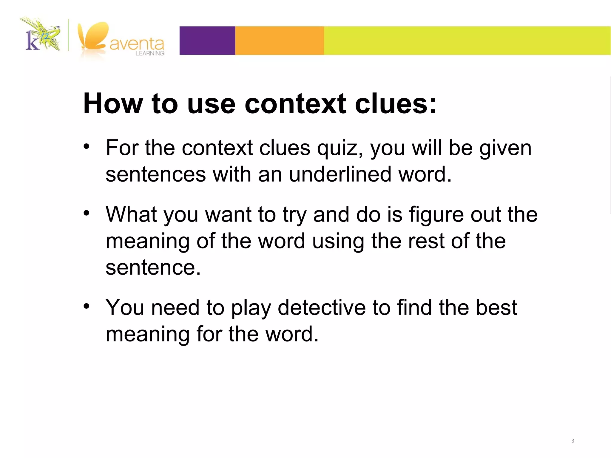 Context clues | PPT