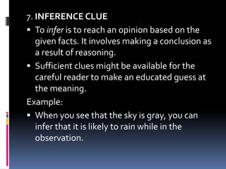Context clues | PPTX