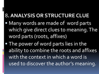 Context clues | PPTX