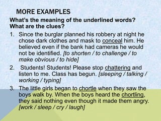 Context Clues | PPTX