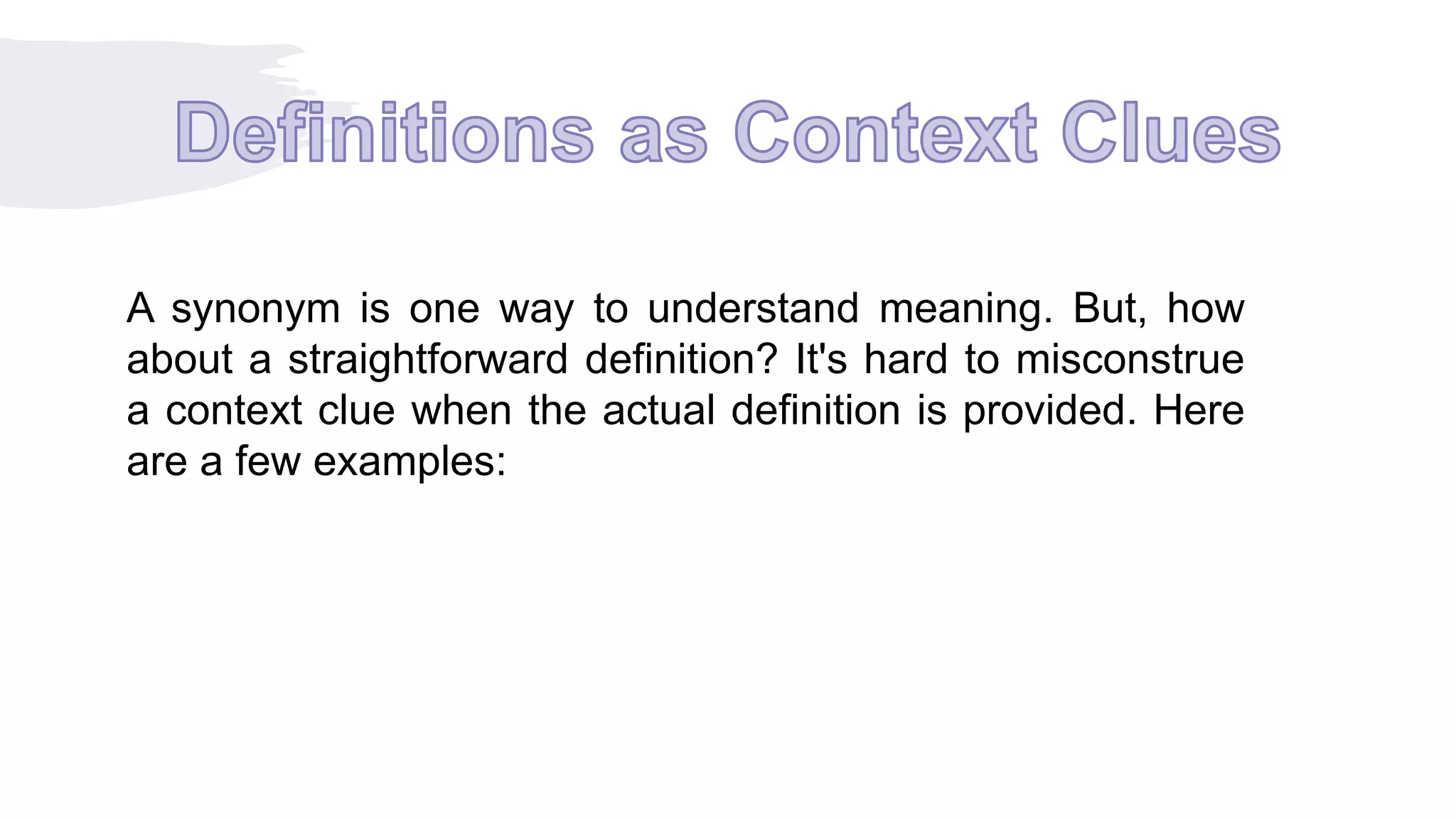 Context Clues | PPTX