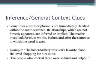 Context clues | PPT