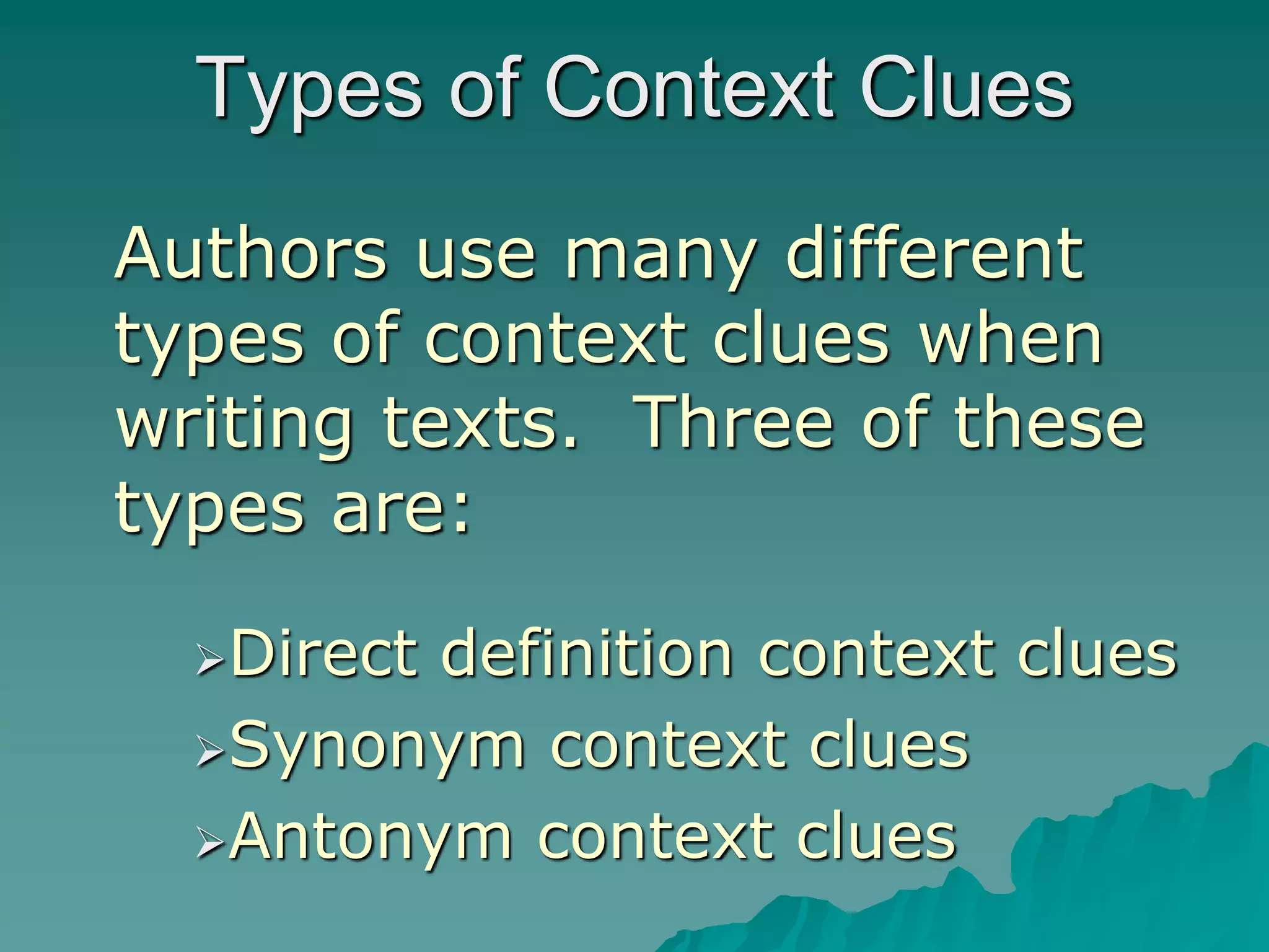 Context Clues.ppt