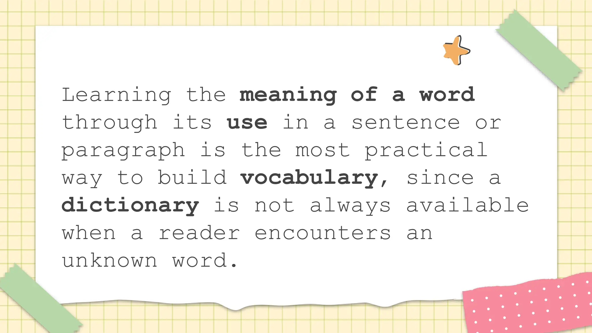 FIRST QUARTER ENGLISH 8 CONTEXT CLUES... | PPTX