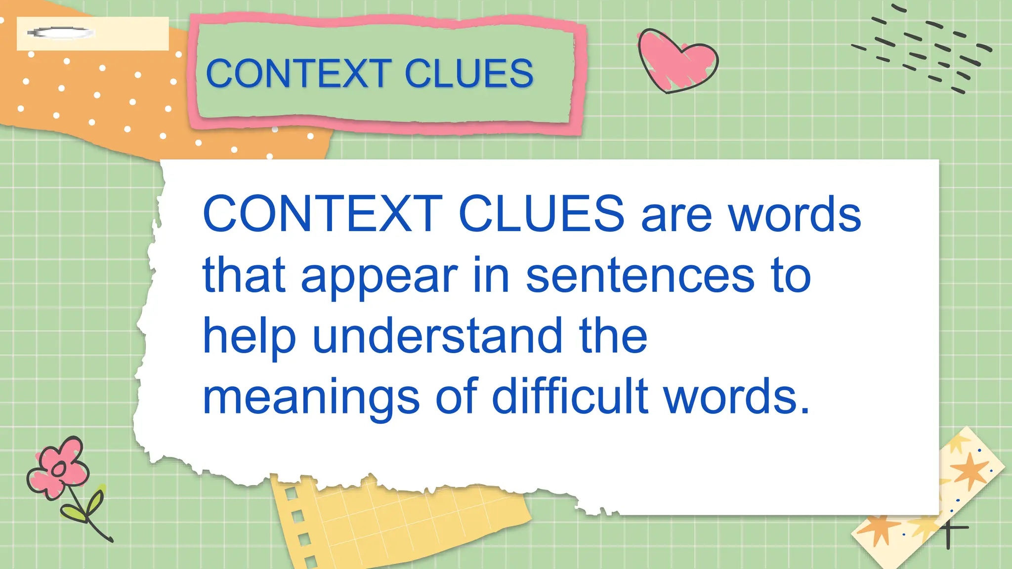 FIRST QUARTER ENGLISH 8 CONTEXT CLUES... | PPTX