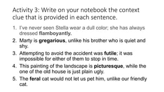 Context Clues lesson plan Grade 8 English.pptx