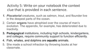 Context Clues lesson plan Grade 8 English.pptx