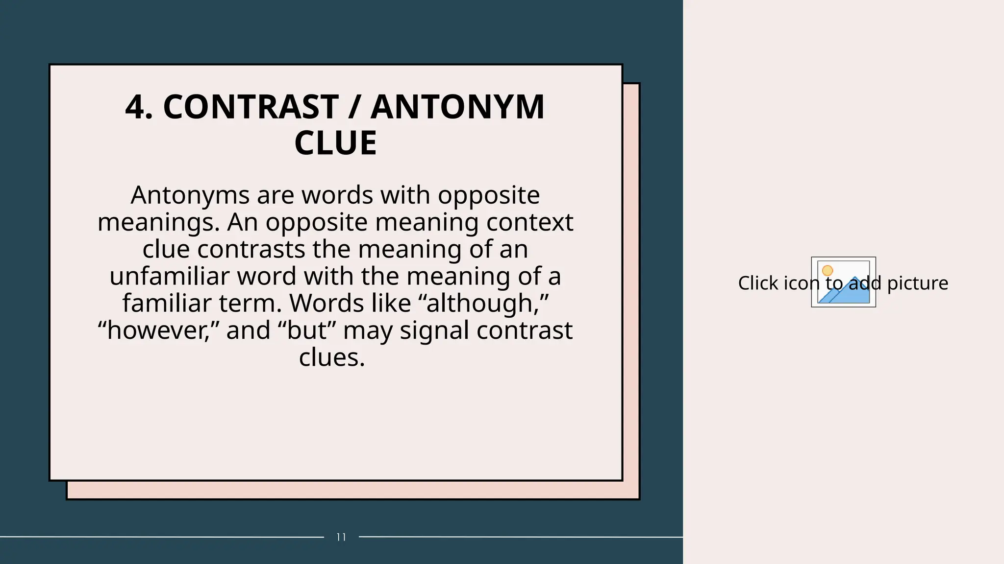 Context Clues PowerPoint presentation with a short exercises | PPTX