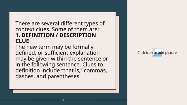 Context Clues PowerPoint presentation with a short exercises | PPTX ...