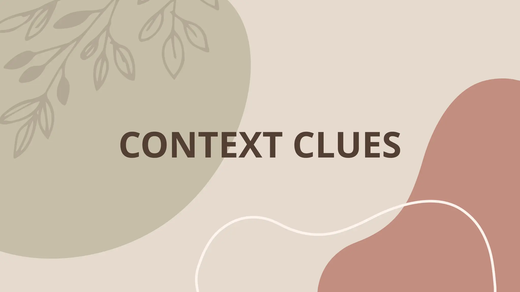 CONTEXT CLUES power point presentation for grade 7 | PPTX
