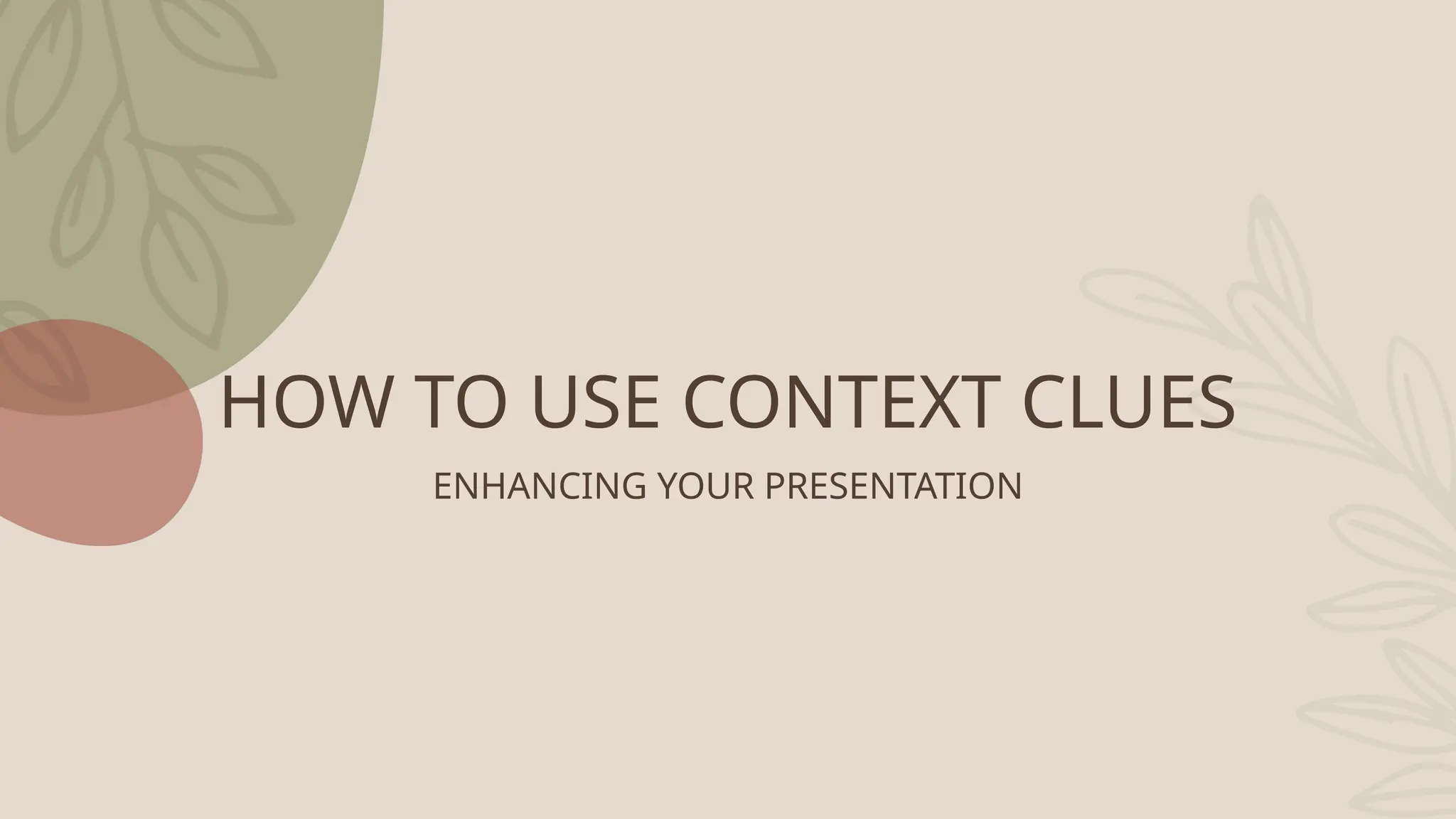 CONTEXT CLUES power point presentation for grade 7 | PPTX