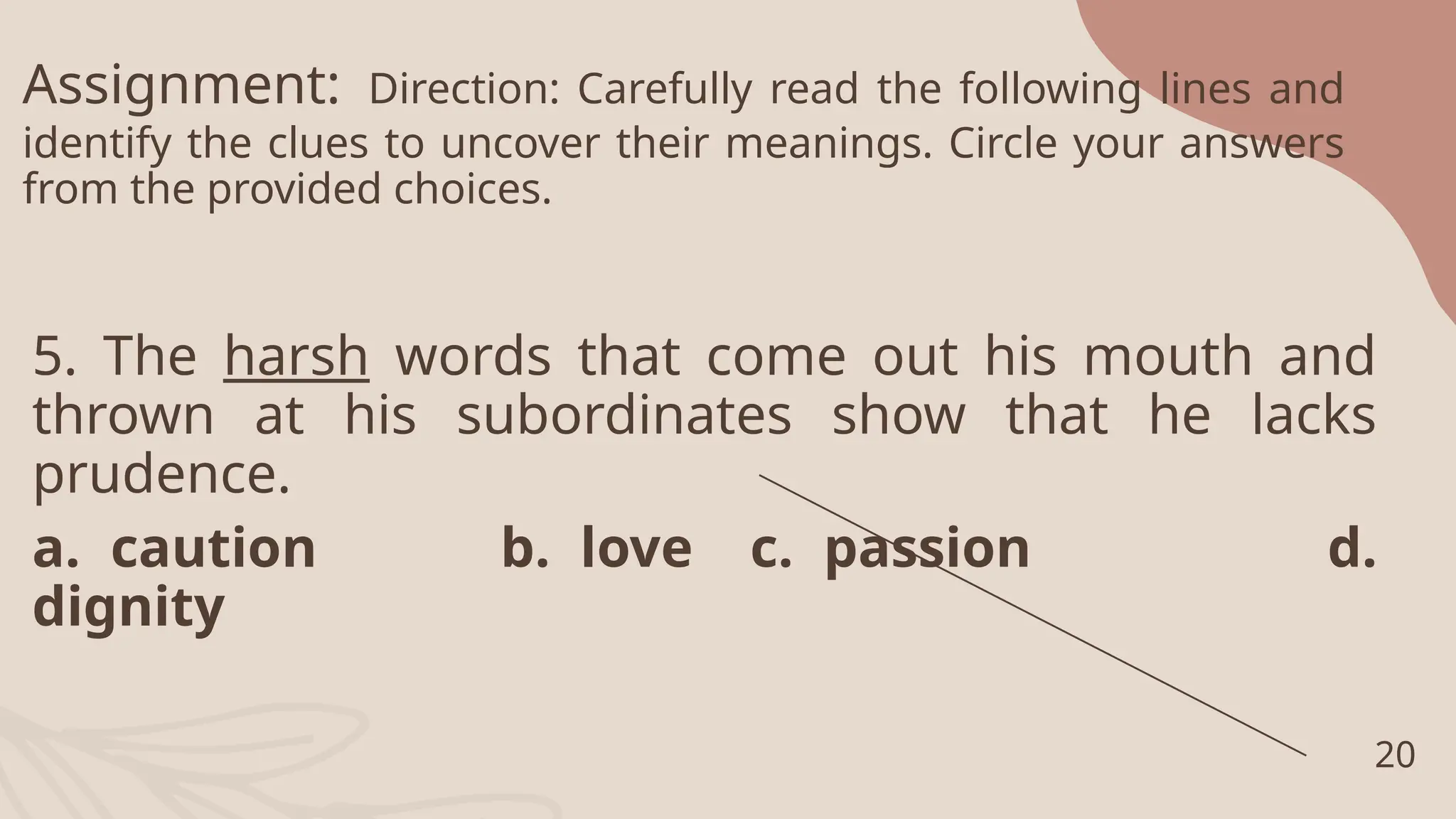 CONTEXT CLUES power point presentation for grade 7 | PPTX