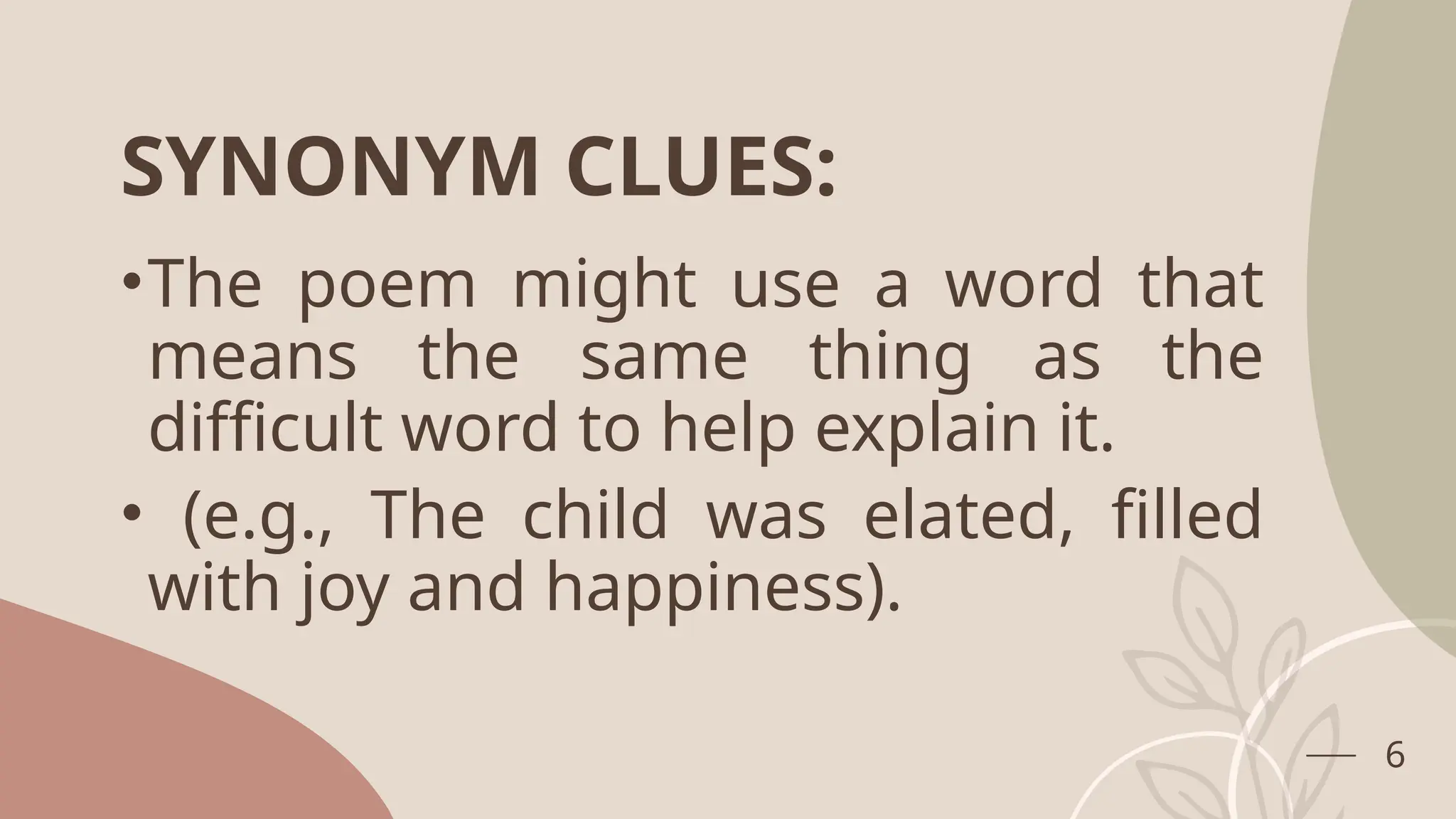 CONTEXT CLUES power point presentation for grade 7 | PPTX