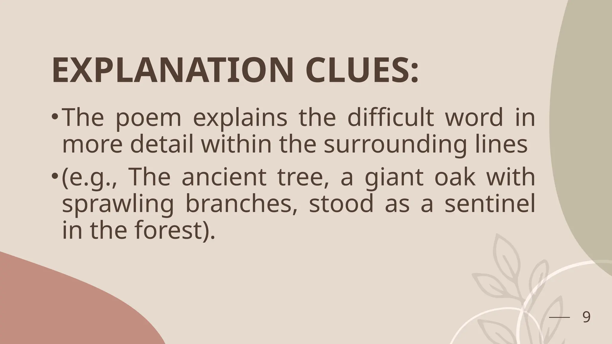 CONTEXT CLUES power point presentation for grade 7 | PPTX