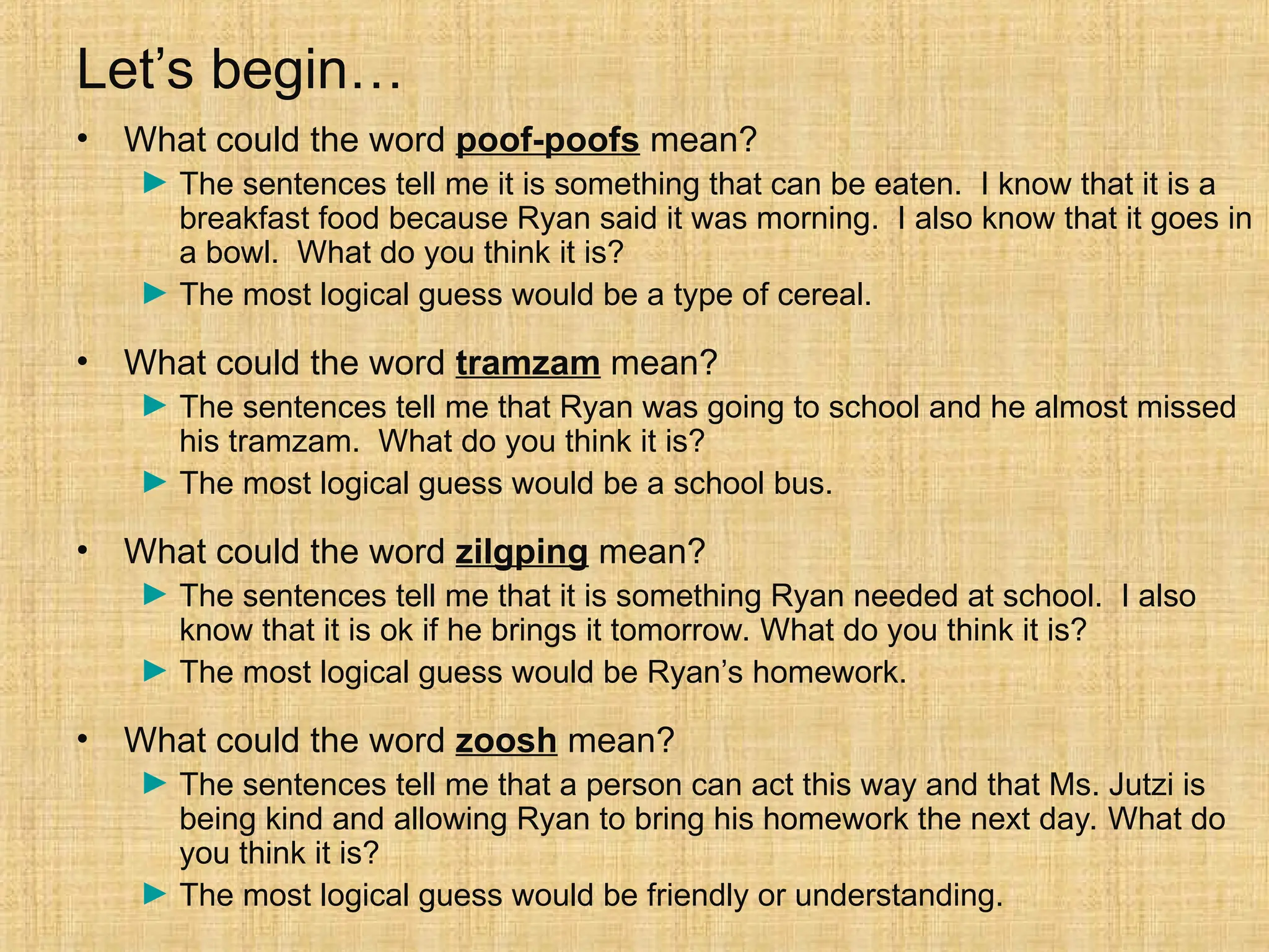 Context_Clues for reading strategies. ppt | PPT