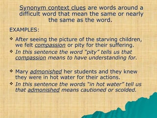Context_Clues for reading strategies. ppt | PPT