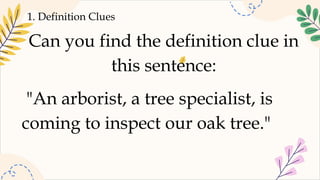 Unlocking word meaning using Context Clues | PPT