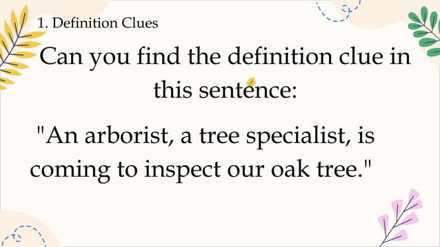 Unlocking word meaning using Context Clues | PPT