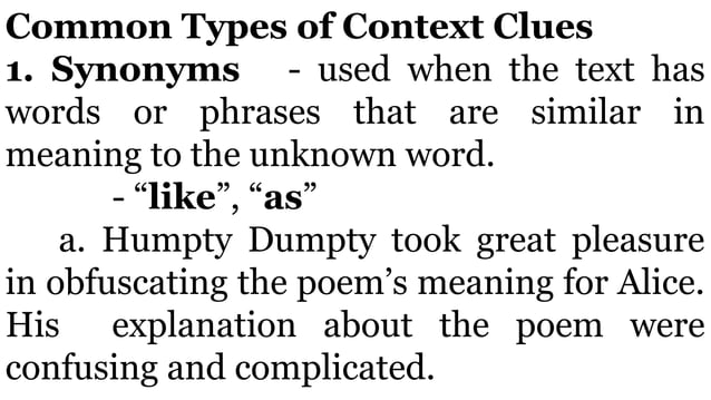 Context Clues.pptx...................... | PPT