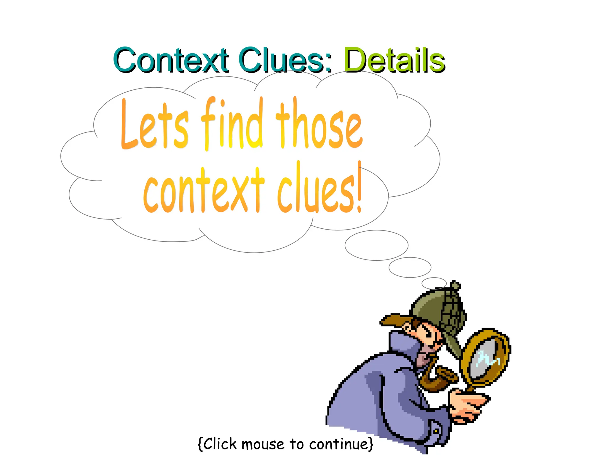 Context Clues-Types of Context Clues - August 16.ppt