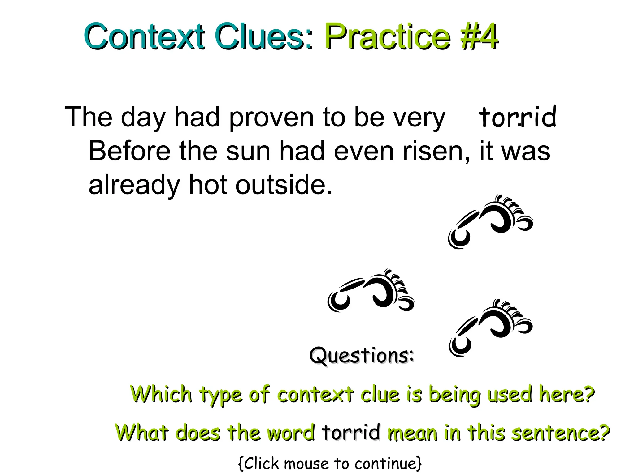 Context Clues-Types of Context Clues - August 16.ppt