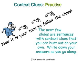 Context Clues-Types of Context Clues - August 16.ppt