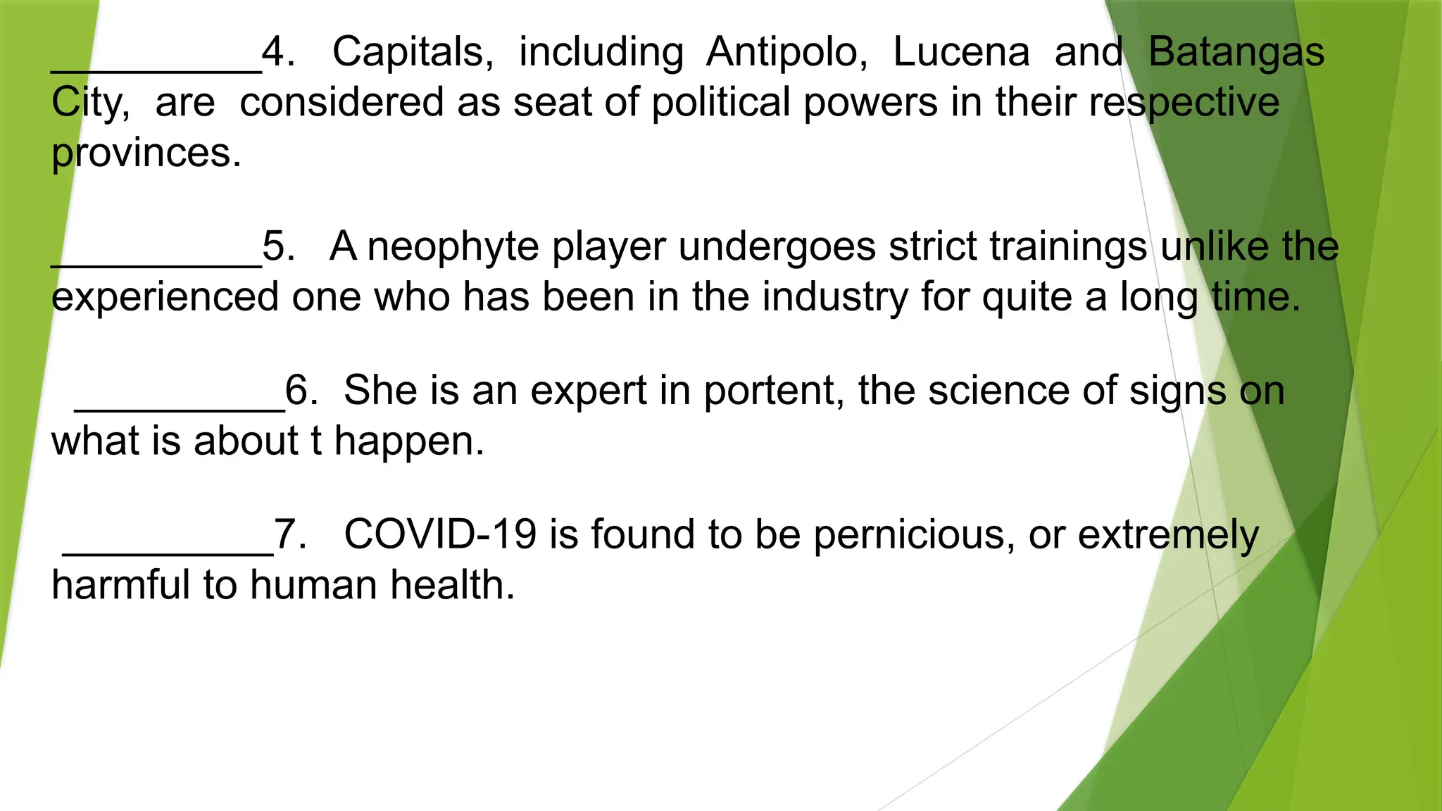 Types of Context Clues: Synonyms, Antonyms, Definitin, Example Clue ...