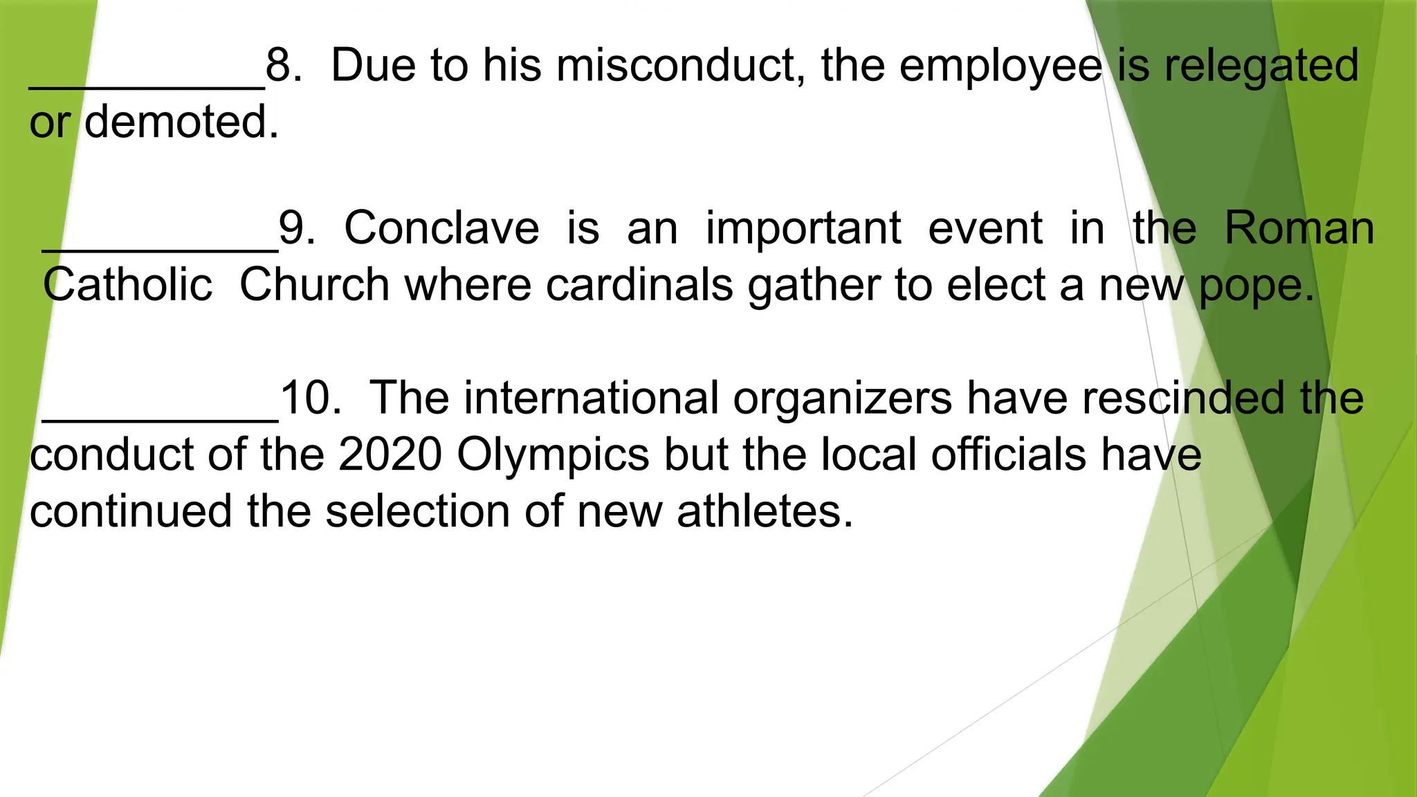 Types of Context Clues: Synonyms, Antonyms, Definitin, Example Clue ...