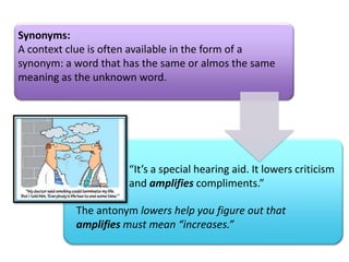 Context clues 2 | PPT