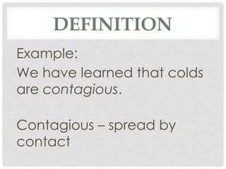 contextcluesgrade 9 powerpoint presentation | PPTX